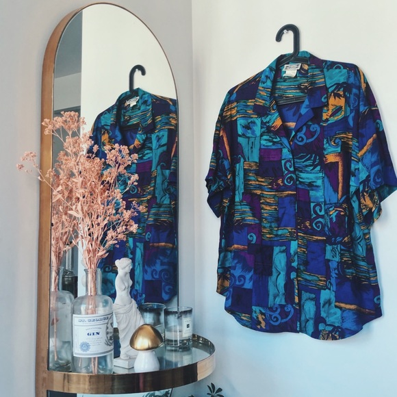 Frayne | Shirts | Pacific Royal Blue Patterns | Poshmark